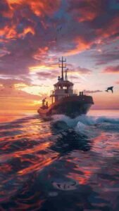 Chinese Junk Boat Images 4K HD Wallpapers