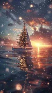 Christmas Sailing Images 4K HD Wallpapers