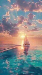 Boat Sunset Wallpaper 4K HD Images