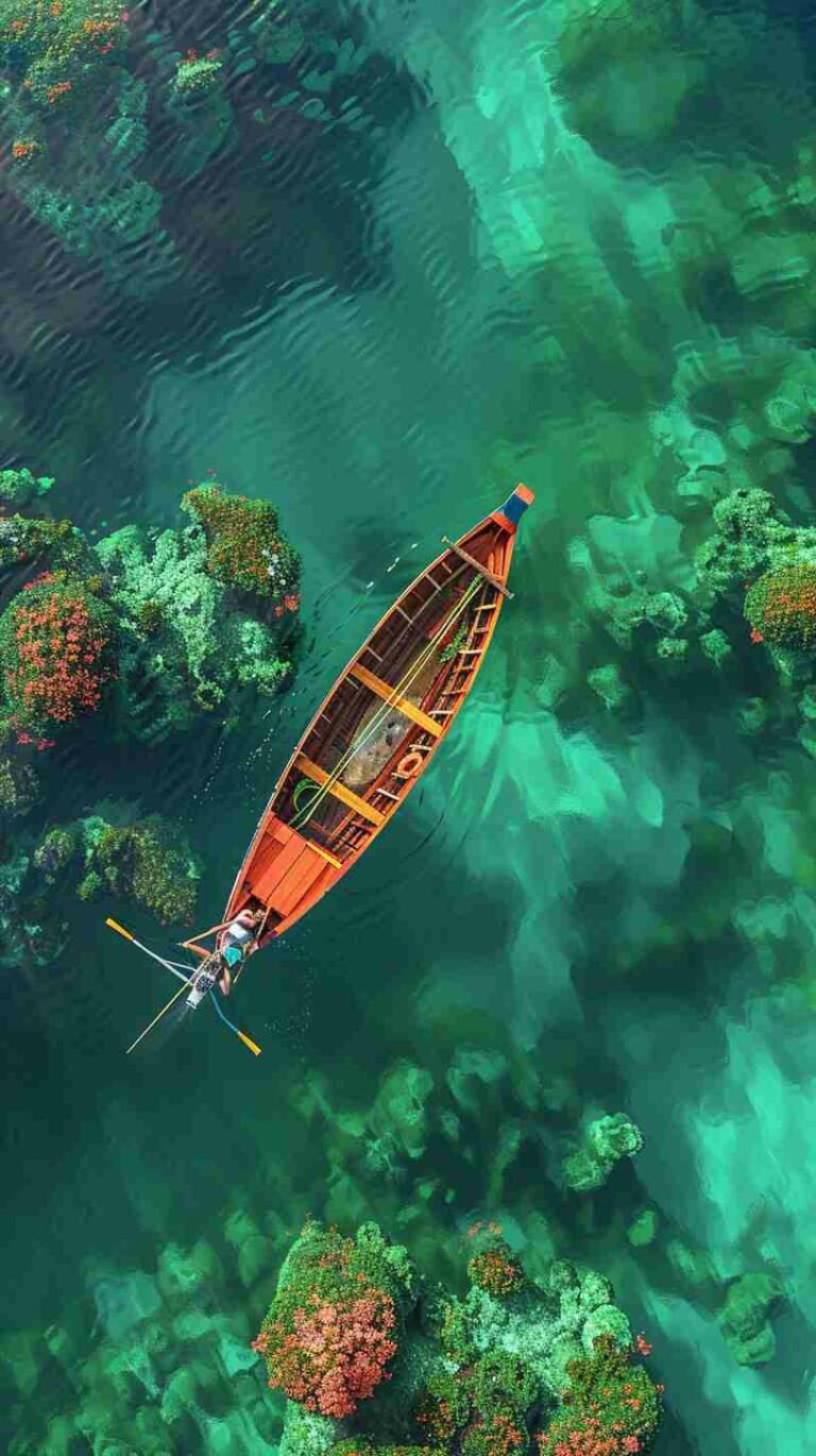 Image of a Skiff 4K HD Wallpapers