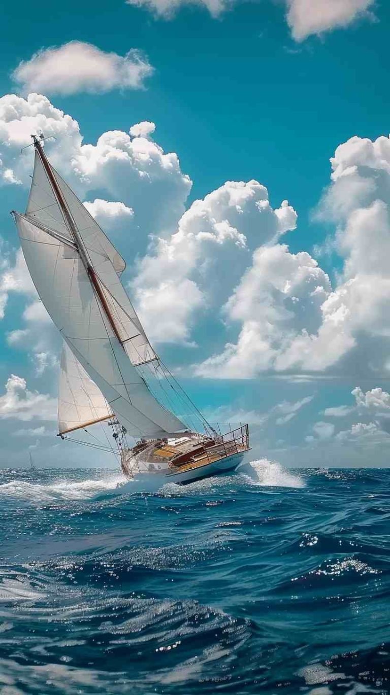 Ocean Boat Pictures 4K HD Wallpapers