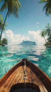 Images of a Boat on Water 4K HD Wallpapers