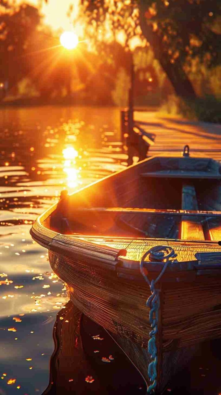 Images of a Deck Boat 4K HD Wallpapers