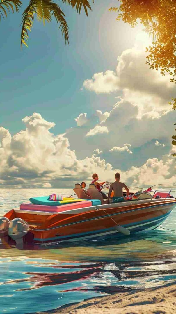 Images of a Boat on Water 4K HD Wallpapers