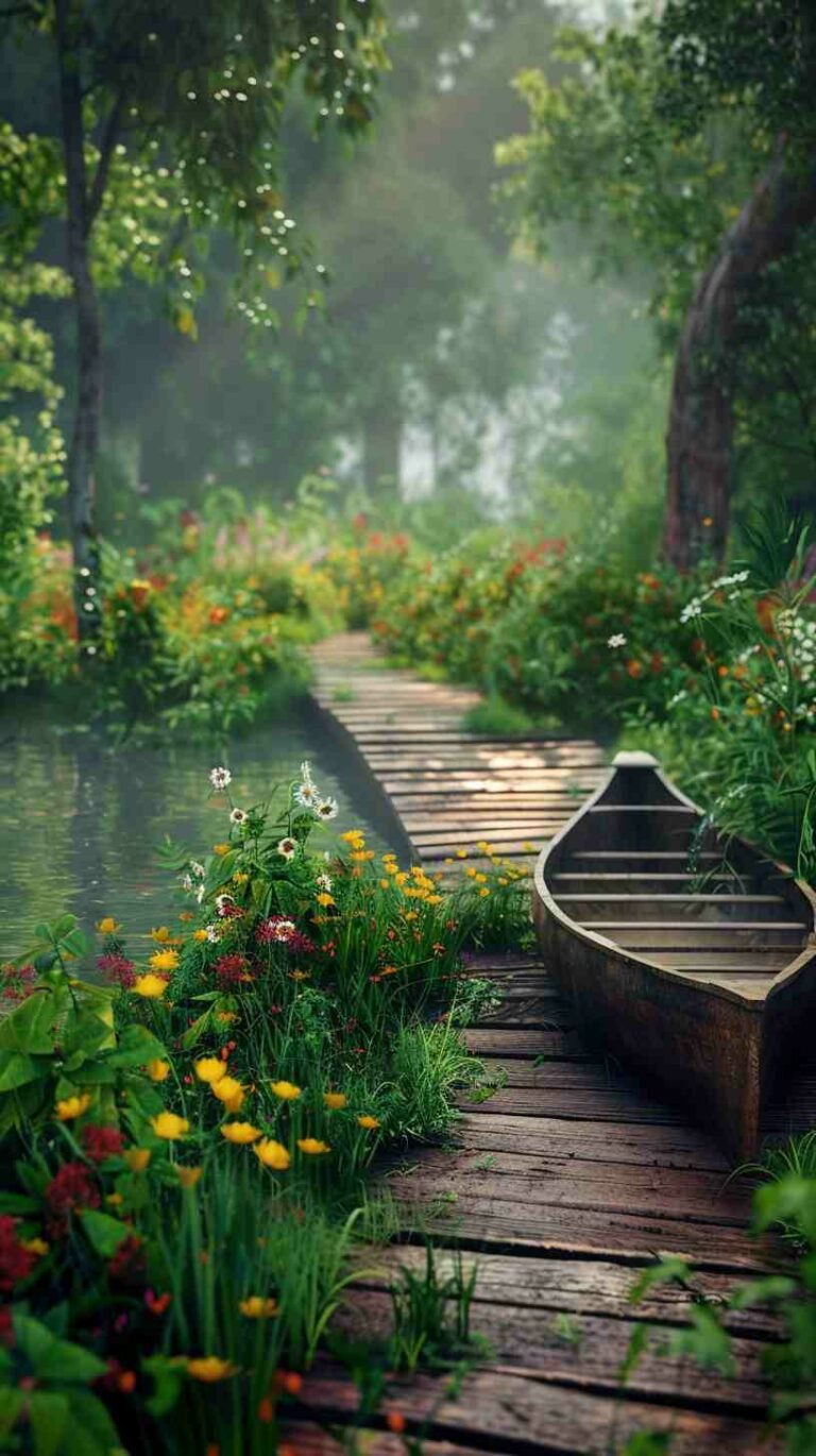 Images of Docks on a Lake 4K HD Wallpapers