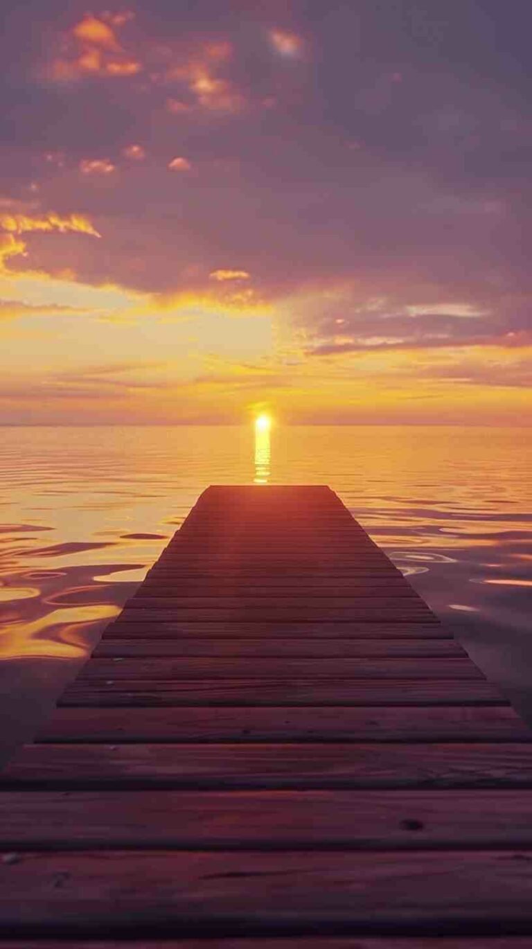 Images of Docks on a Lake 4K HD Wallpapers