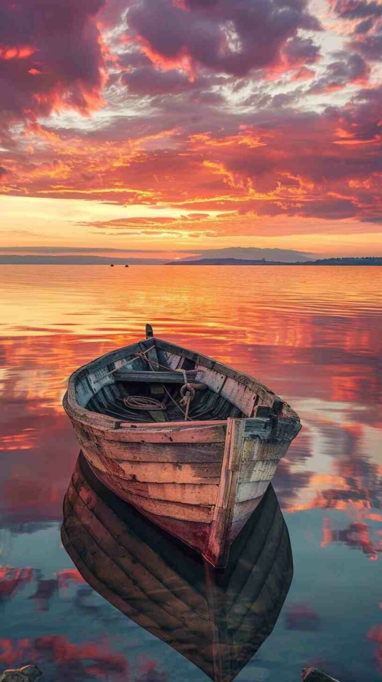 Images of Fishing Boats on Beach 4K HD Wallpapers