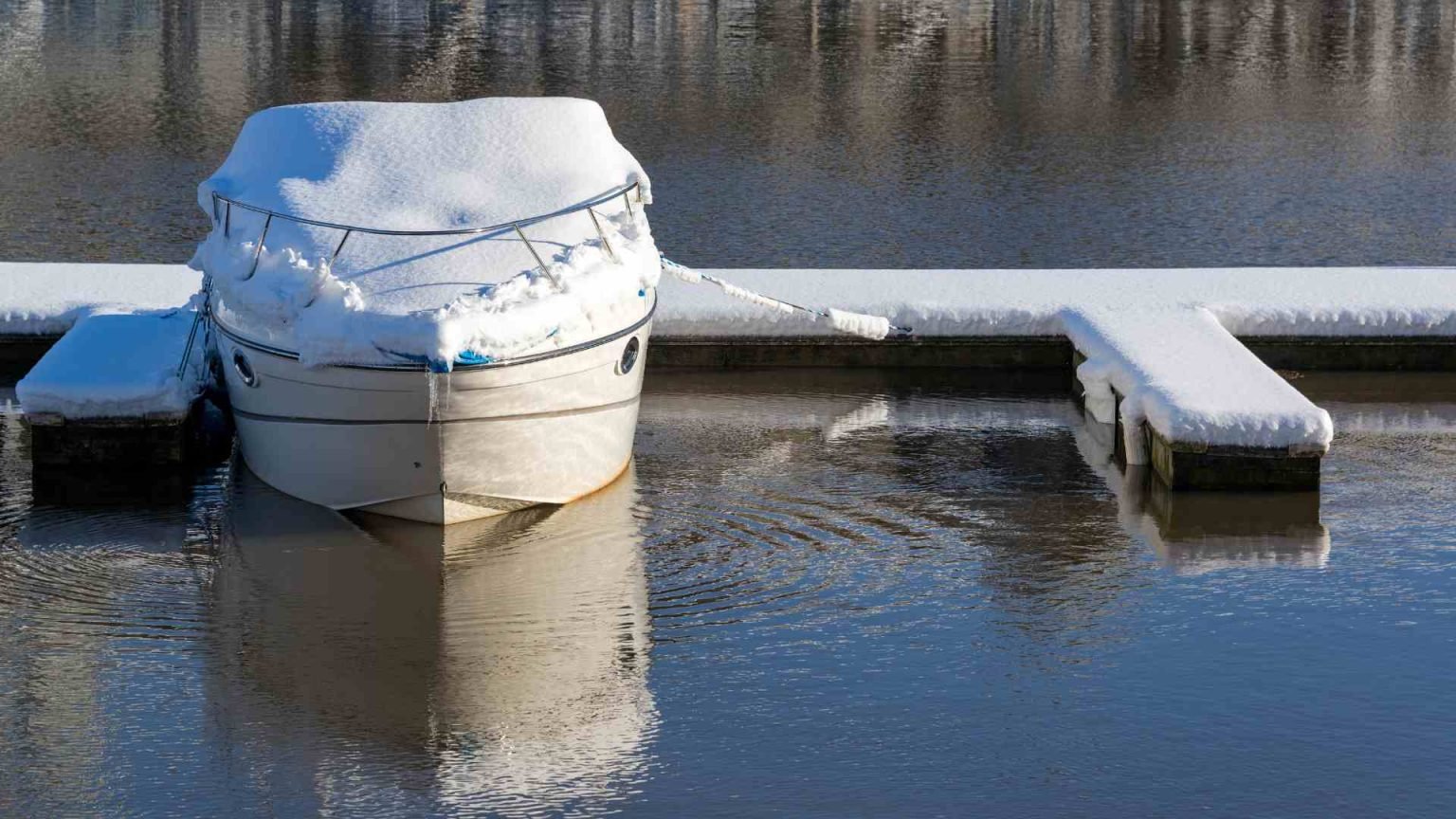 Boat DIY Cover support Ideas for the winter