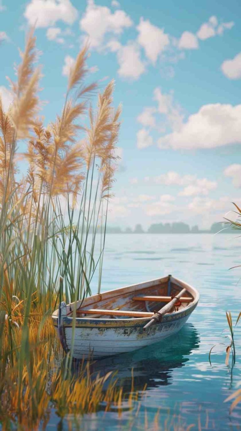 Row Boat Cartoon Images 4K HD Wallpapers