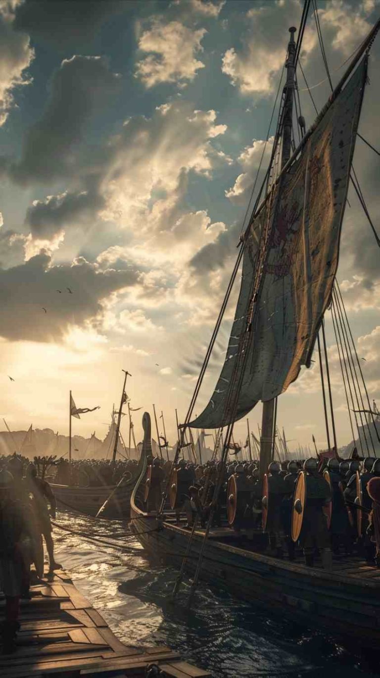 Viking Long Ships Pictures 4K HD Wallpapers