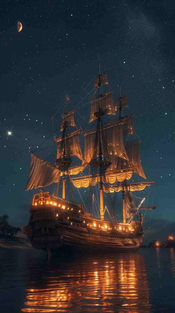 Wooden Ship Wallpaper 4K HD Images