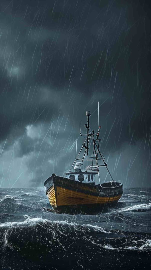 Wallpaper Boat Ocean 4K HD Images