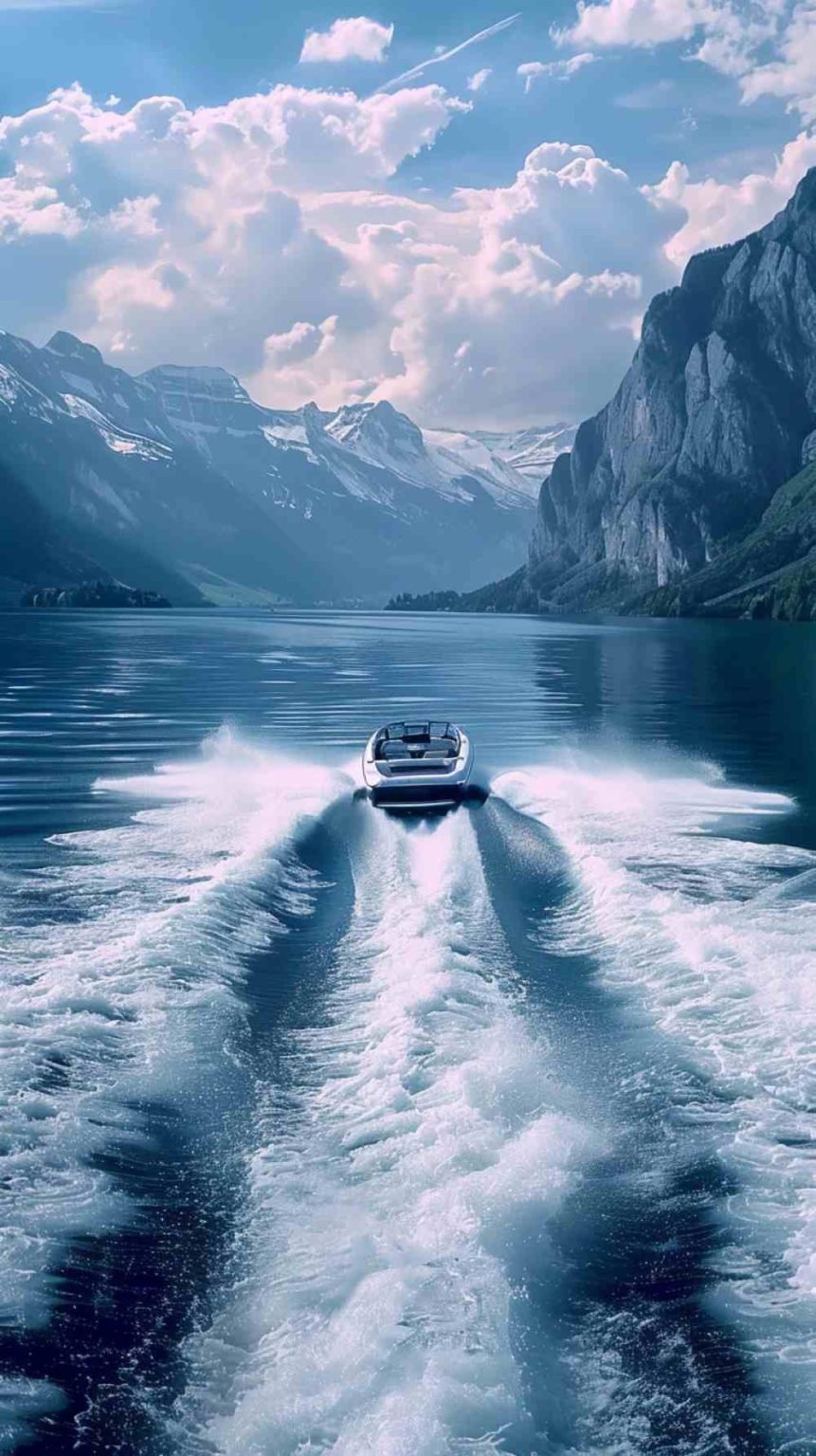 Water Boat Wallpaper 4K HD Images