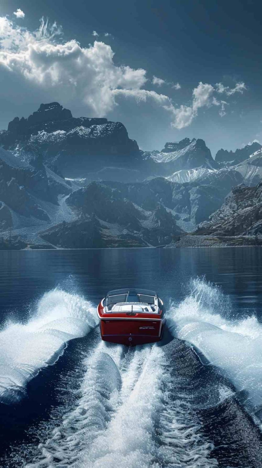 Water Boat Wallpaper 4K HD Images
