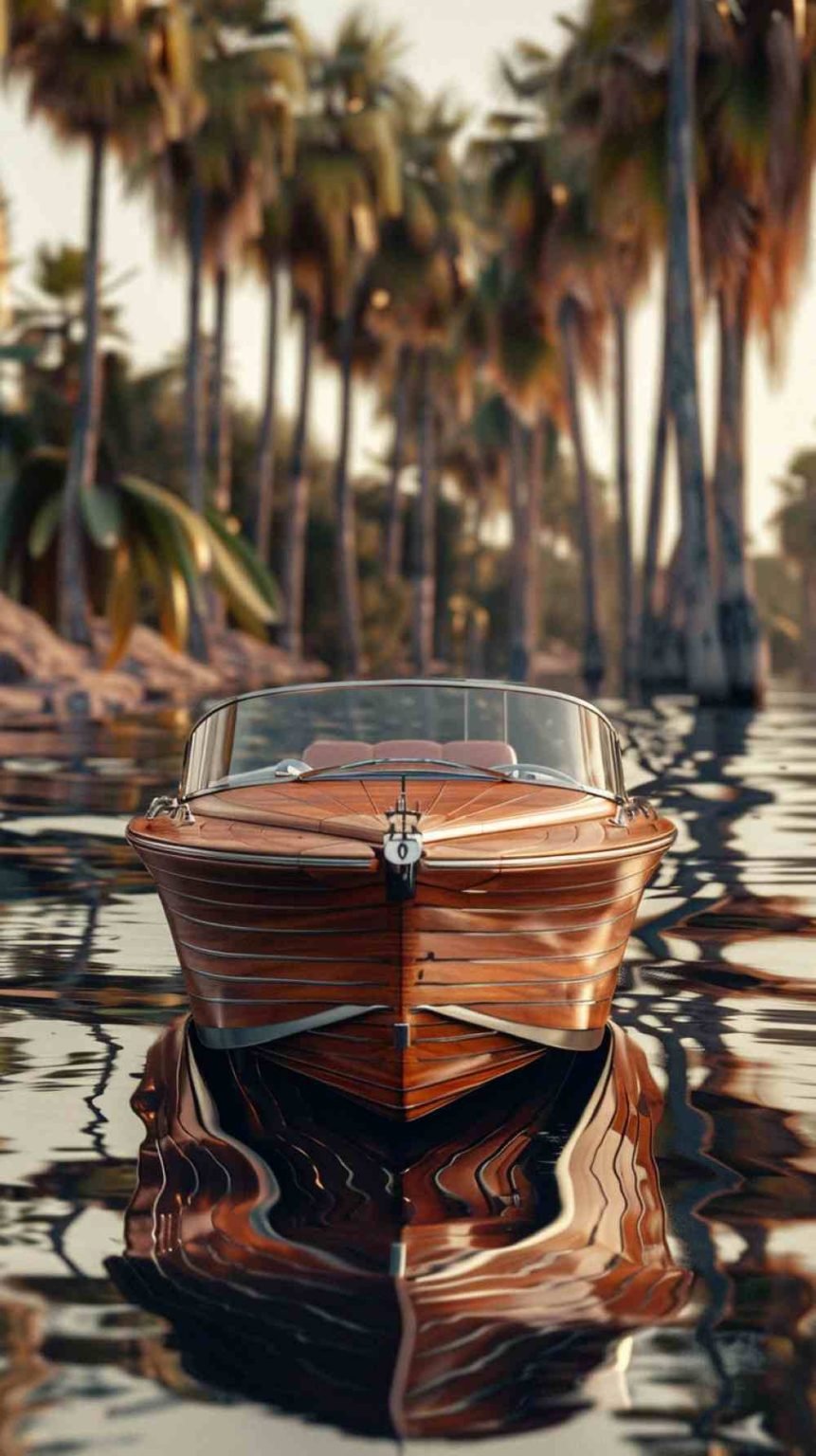 Water Boat Wallpaper 4K HD Images