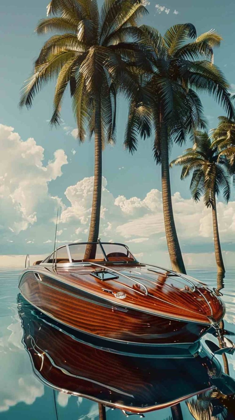 Water Boat Wallpaper 4K HD Images