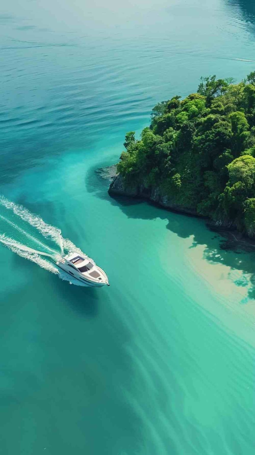 Water Boat Wallpaper 4K HD Images