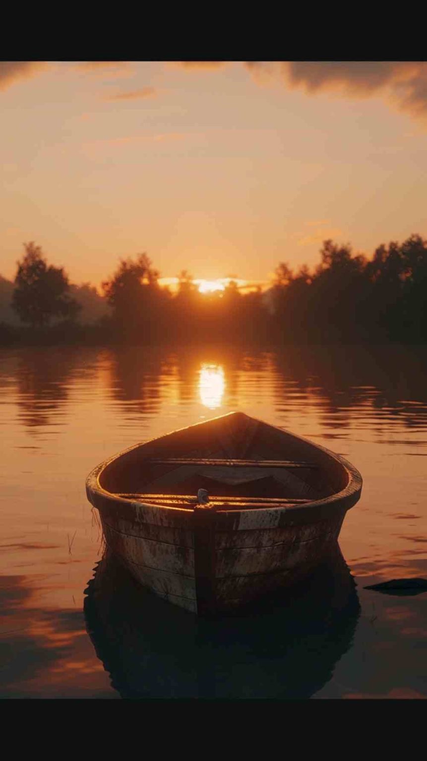 Wooden Boat Wallpaper 4K HD Images