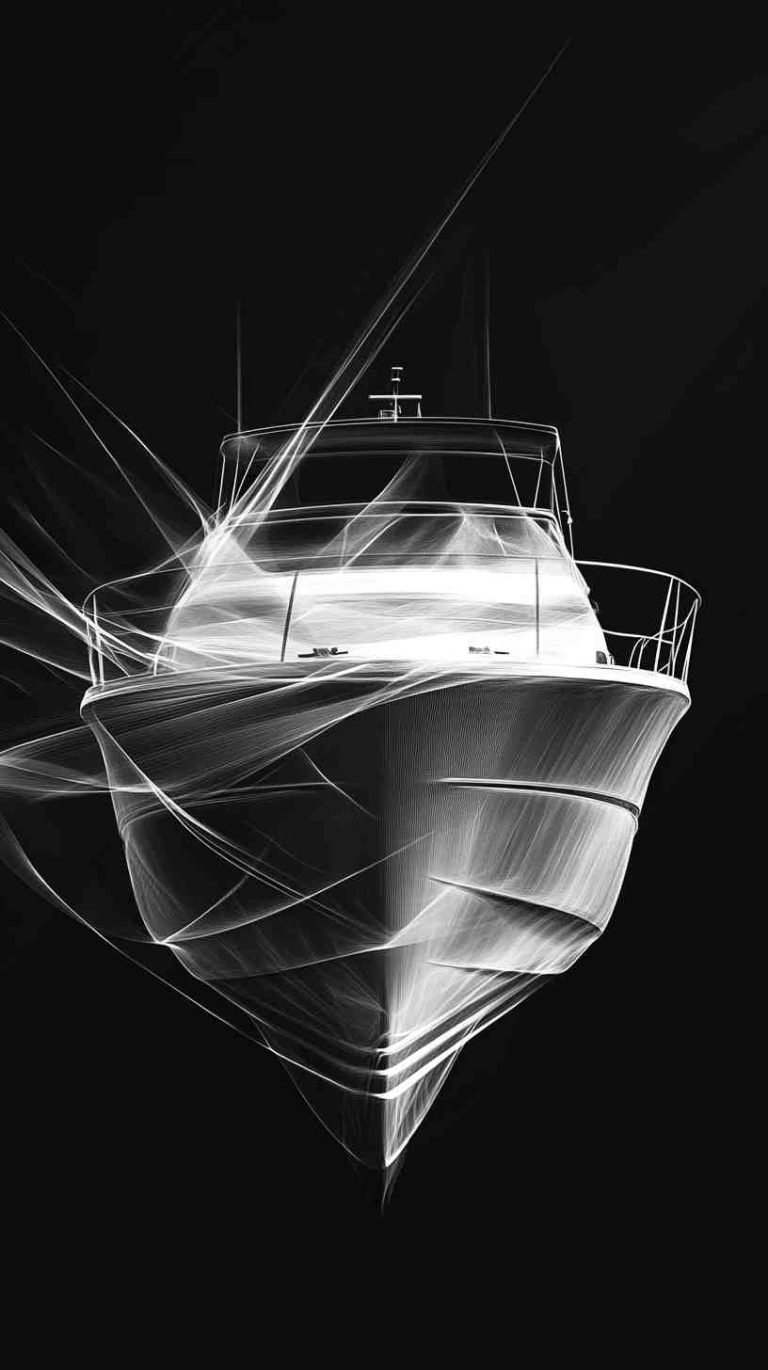 Boat Line Art Images 4K HD Wallpapers