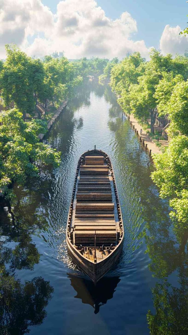 Barge Ship Images 4K HD Wallpapers