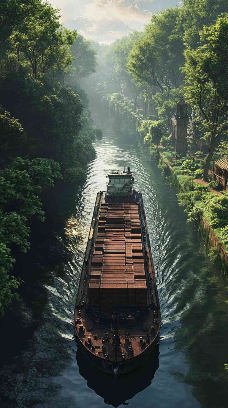 Barge Ship Images 4K HD Wallpapers