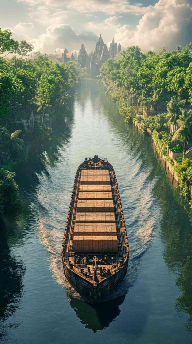 Barge Ship Images 4K HD Wallpapers