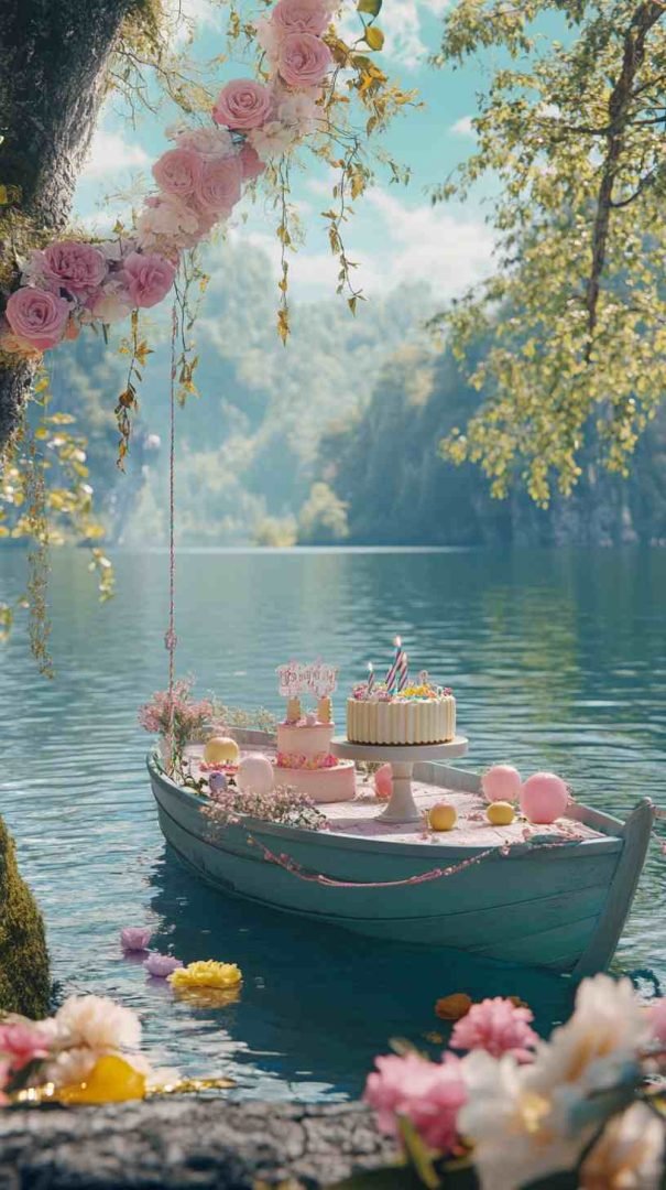 Birthday Boat Images 4K HD Wallpapers
