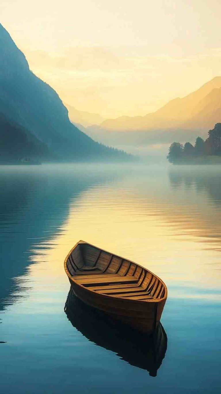 Blue Water Image Boat 4K HD Wallpapers