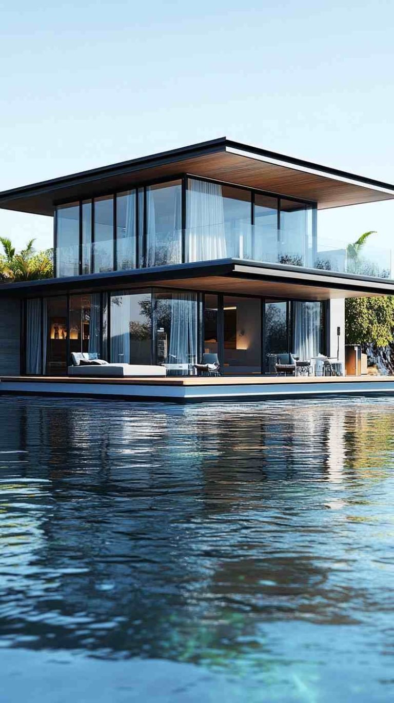Boat House Drawing Images 4K HD Wallpapers