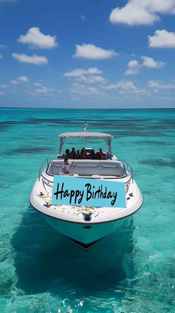 Boat Happy Birthday Images 4K HD Wallpapers