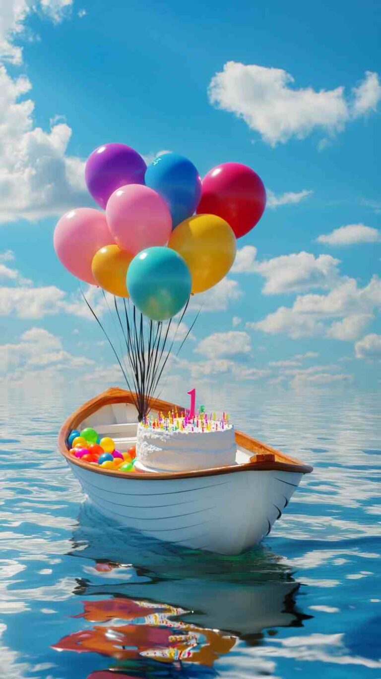 Boat Happy Birthday Images 4K HD Wallpapers