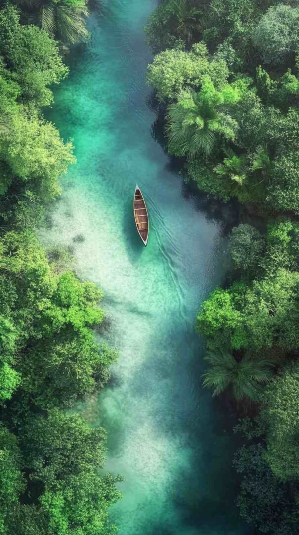 Boat in River Images 4K HD Wallpapers