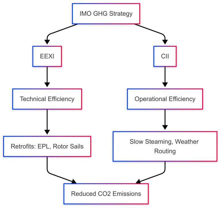 EEXI and CII - ship carbon intensity and rating system