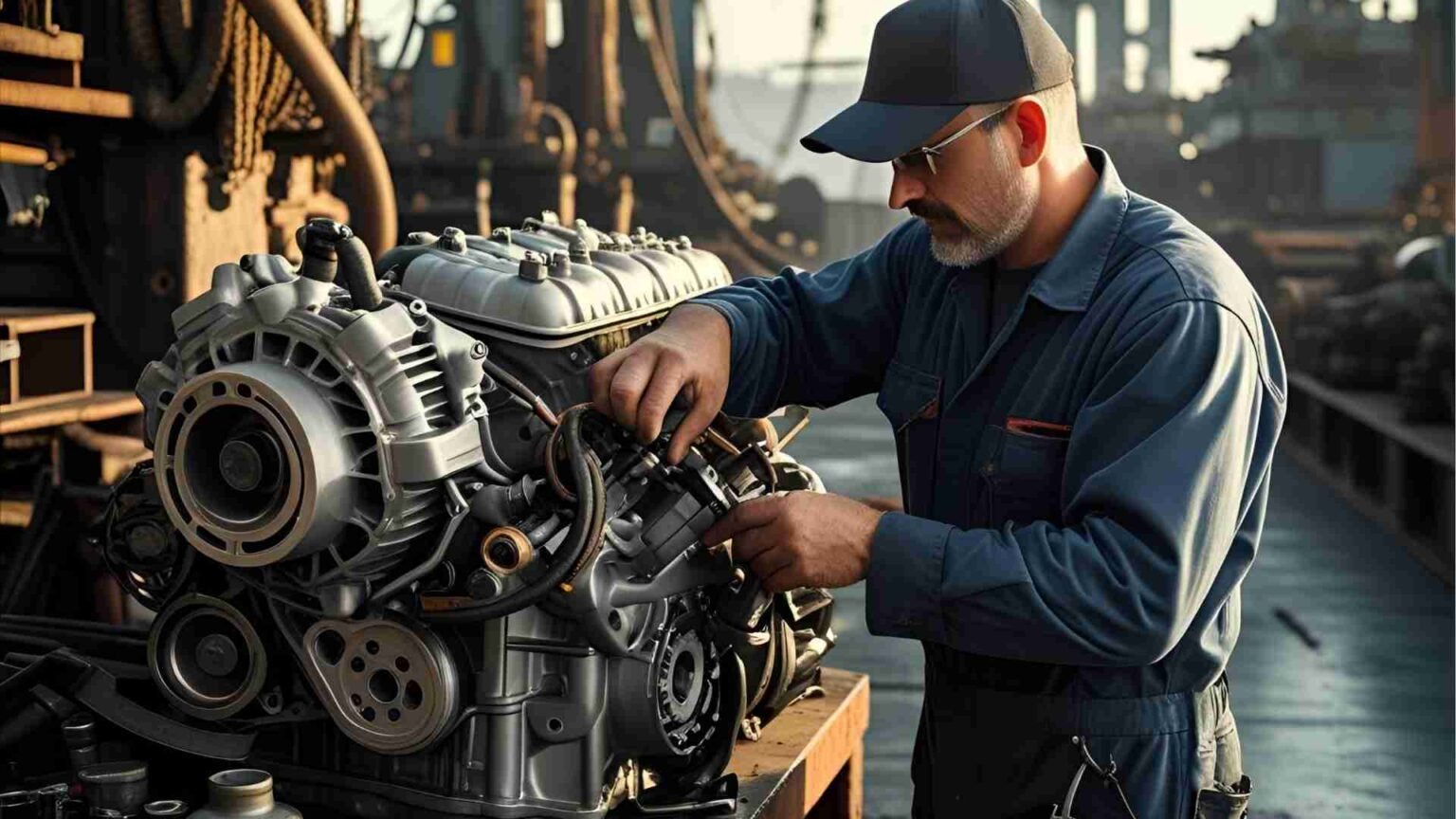 What is a marine diesel engine overhaul?