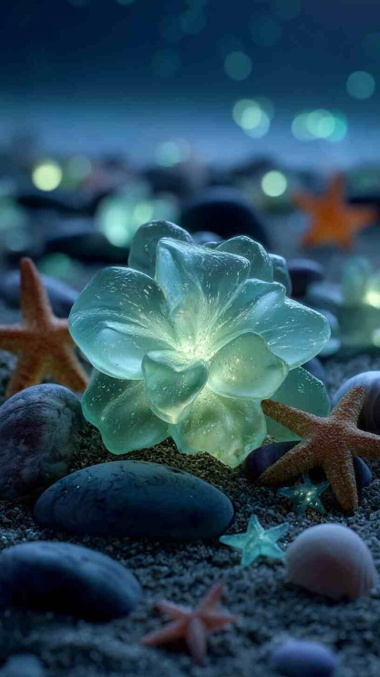 Beach Glass Close-Ups 4K HD Wallpapers