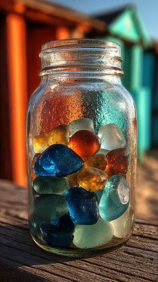 Beach Glass Close-Ups 4K HD Wallpapers