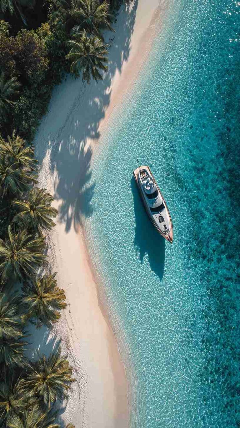 Boat on Beach Wallpapers 4K HD Images