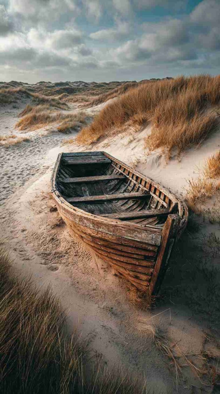 Boat on Beach Wallpapers 4K HD Images
