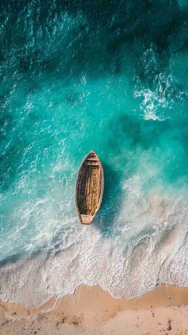 Boat on Beach Wallpapers 4K HD Images