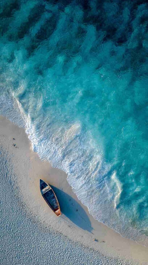 Boat on Beach Wallpapers 4K HD Images
