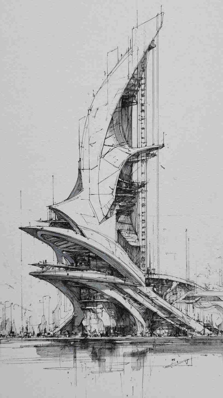 Boat Drawing Image 4K HD Wallpapers
