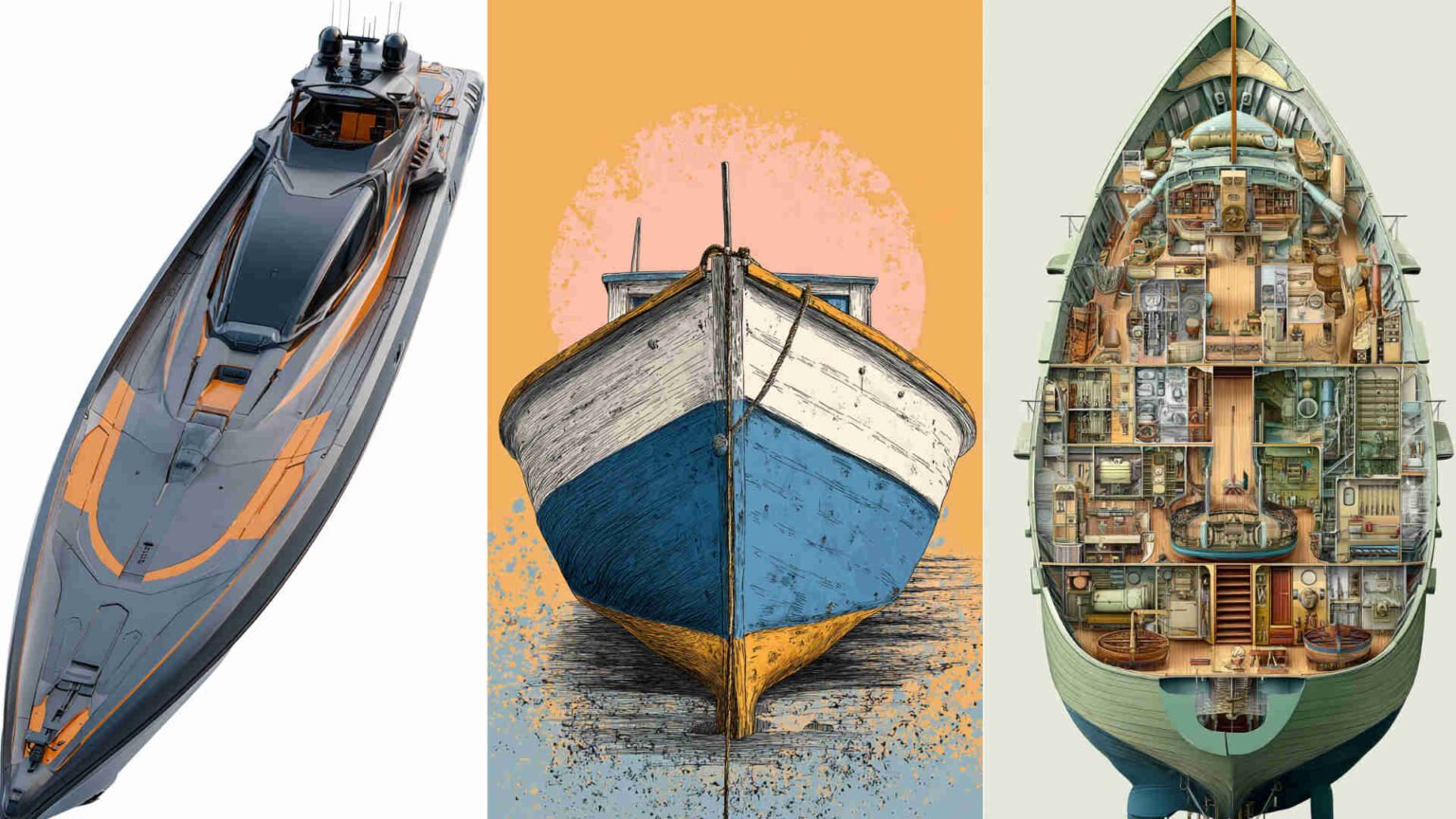 New Boat Graphics Images 4K HD Wallpapers