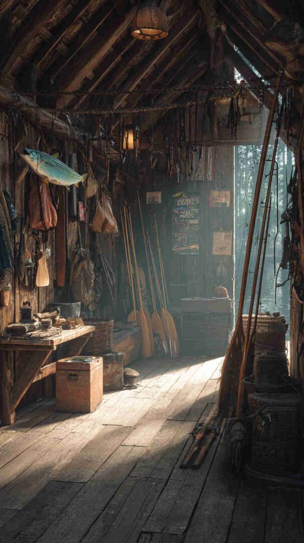New Boat House Interior Images 4K HD Wallpapers