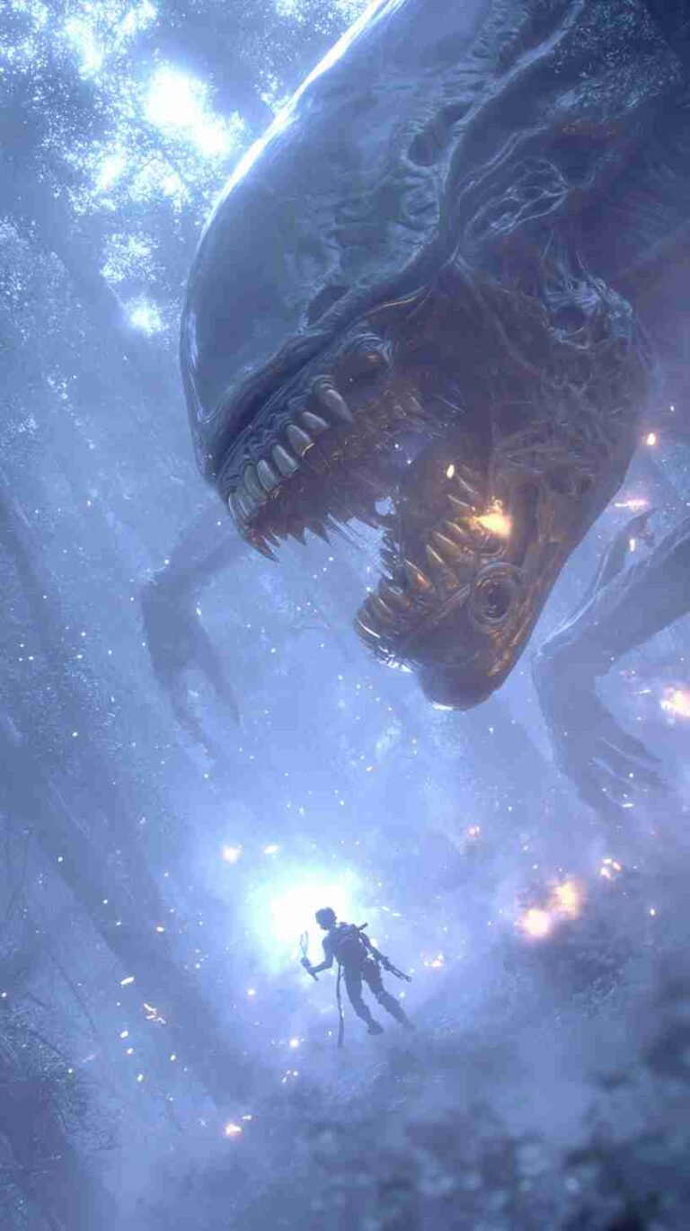 Colonial Marines Alien Scene 4K HD Wallpapers