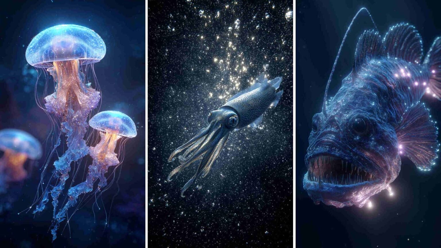 Deep Sea Animals 4K HD Wallpapers