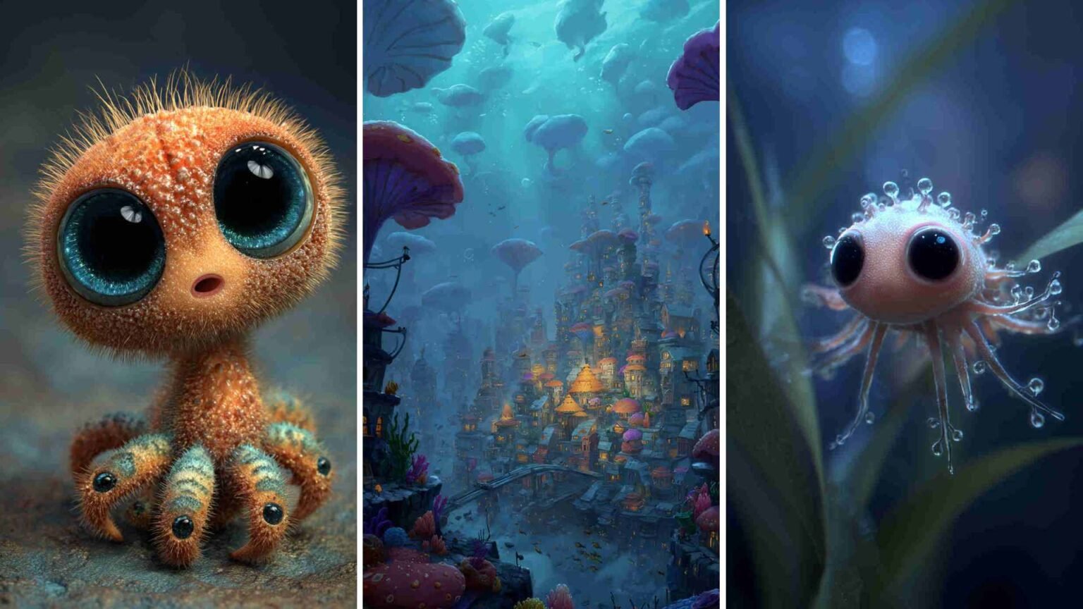 Deep Sea Cartoon 4K HD Wallpapers