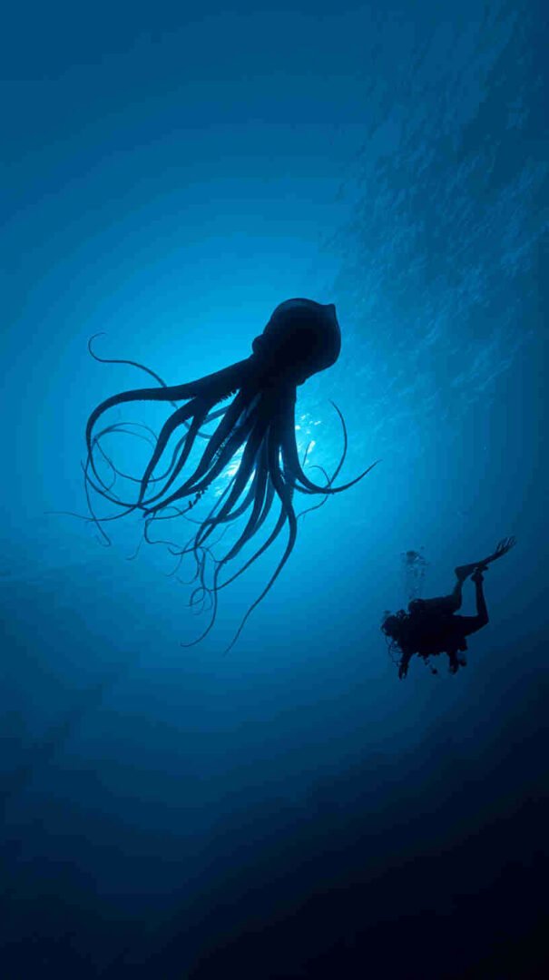 Cute Deep Sea Diver 4K HD Wallpapers