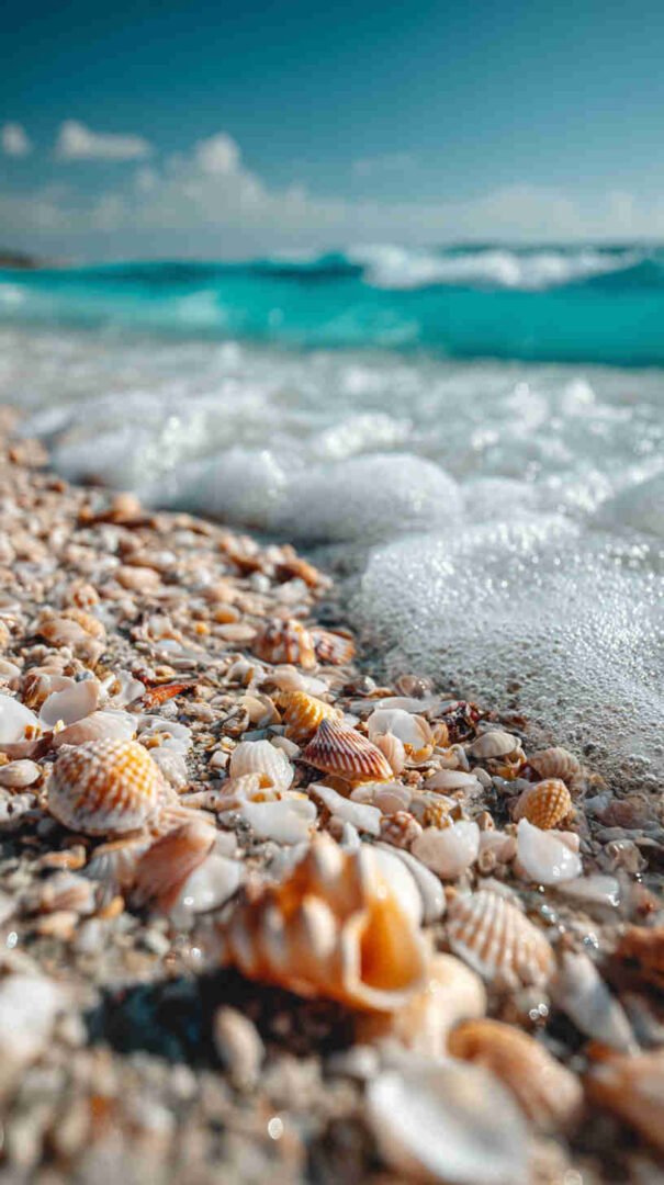 Different Sea Shells 4K HD Wallpapers